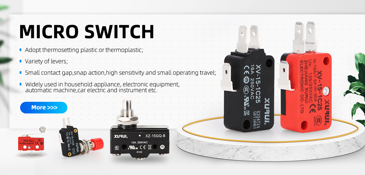Micro Switch Manufacturer - China Xurui Electronic Switch
